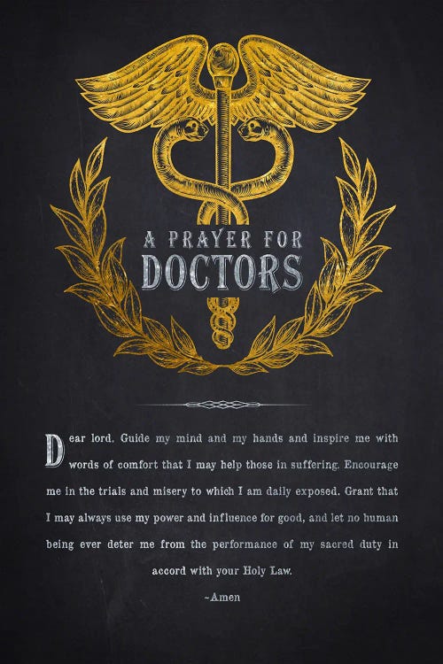 God Made Angel Doctors Canvas Wall Art by Lux + Me Designs | iCanvas