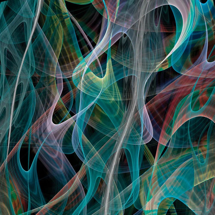 Translucent Forms Canvas Wall Art by Angel Estevez | iCanvas