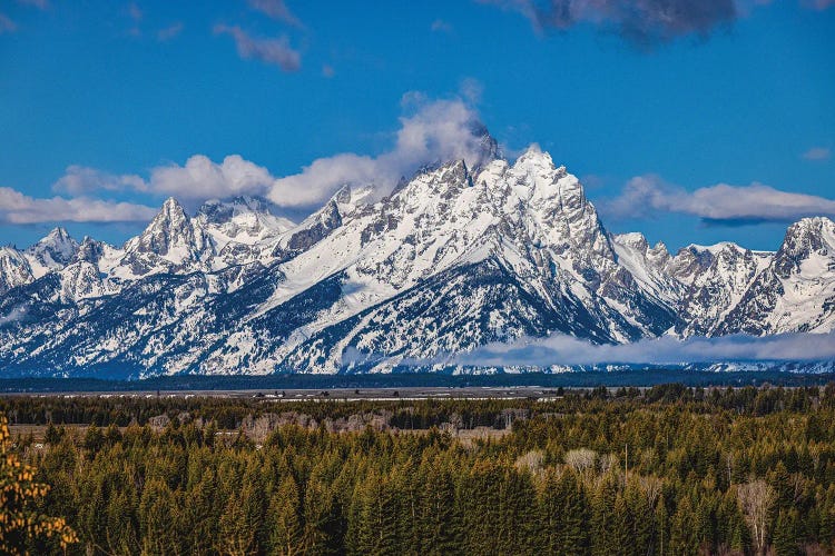 Grand Teton Mountain Range IX Canvas - Canvas Wall Art | Alex G Perez