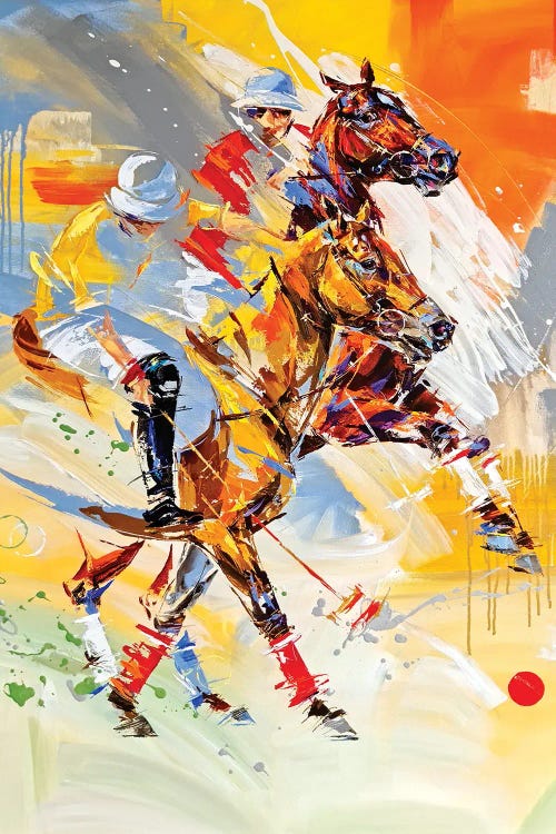 Polo Canvas Wall Art by Anna Cher | iCanvas