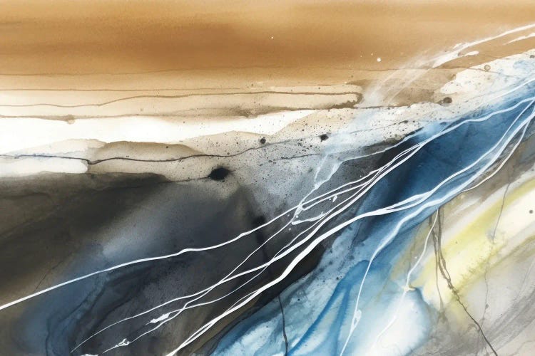 Abstract Landscape Canvas Wall Art by Ana Ozz | iCanvas