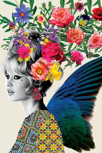 Multimedia Portraits Art Prints | iCanvas