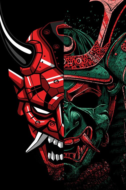 Samurai Mask Design