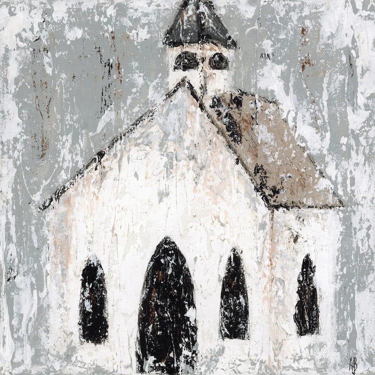 Abstract Church Canvas Wall Art by Ashley Bradley | iCanvas