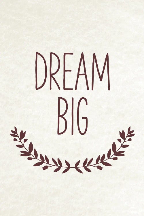 Dream Big Canvas Wall Art by Amelie Vintage Co | iCanvas