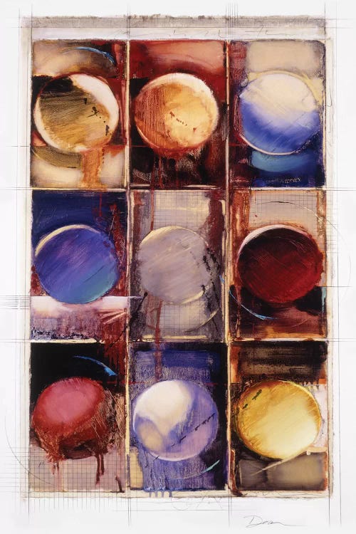 Abstract V Canvas Wall Art by Bruce Dean | iCanvas