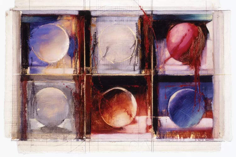 Abstract V Canvas Wall Art by Bruce Dean | iCanvas