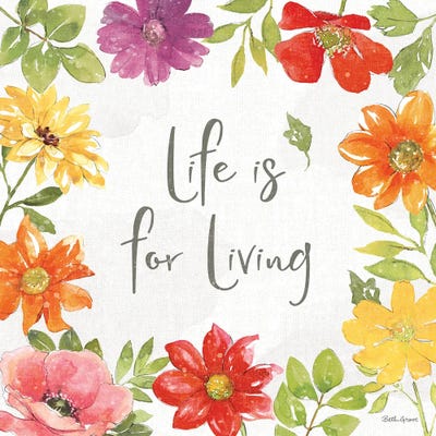 Celine & Flowers Canvas Print by Art Mirano | iCanvas