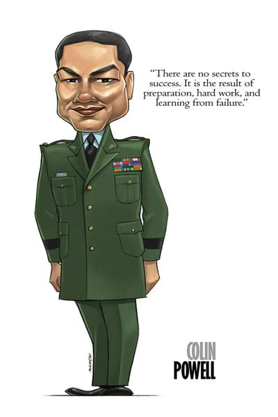 Colin Powell Canvas Art | iCanvas