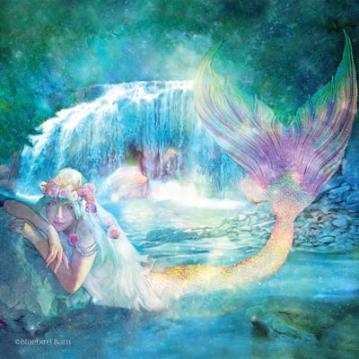 Beautiful Mermaid Art
