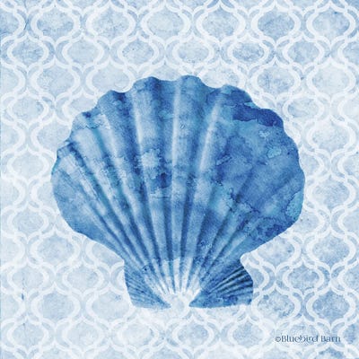 Blue Seashell Wallpaper
