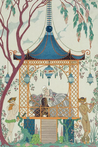 The Tango Canvas Art Print by George Barbier | iCanvas