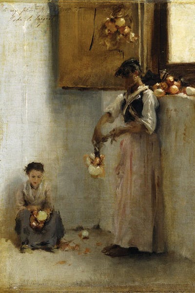 The Acheson Sisters Canvas Wall Art by John Singer Sargent | iCanvas