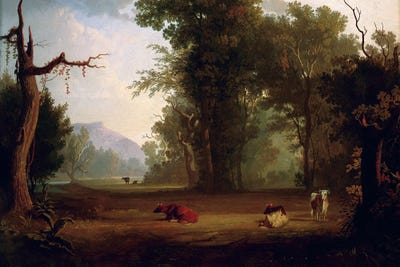 The County Election, 1852 Canv - Canvas Artwork | George Caleb Bingham