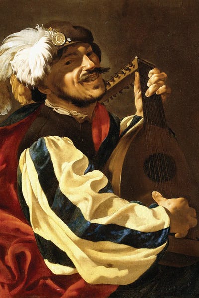 Street Singer Canvas Print by Edouard Manet | iCanvas