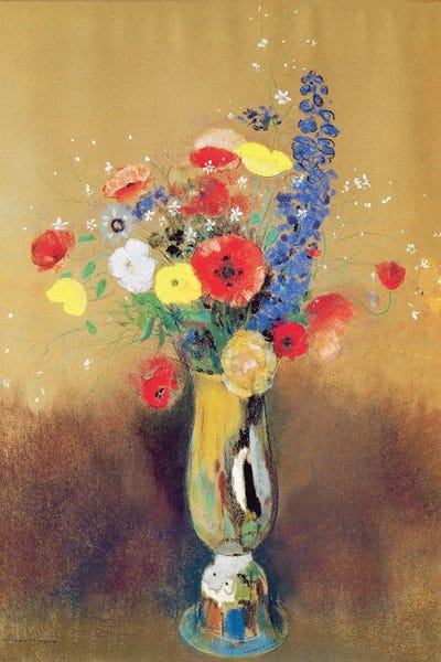 Odilon Redon Vase Of Flowers