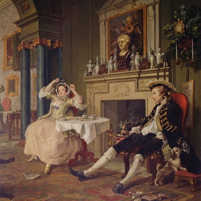 Marriage A La Mode Ii William Hogarth
