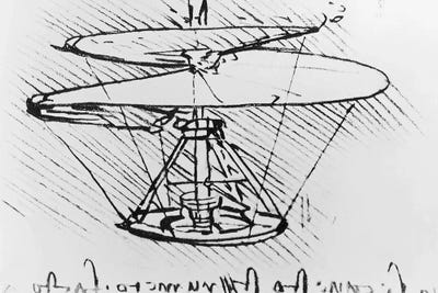 Leonardo Da Vinci Flying Machine Model Kit