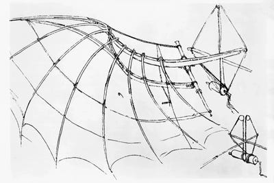 Leonardo Da Vinci Mechanical Drawings