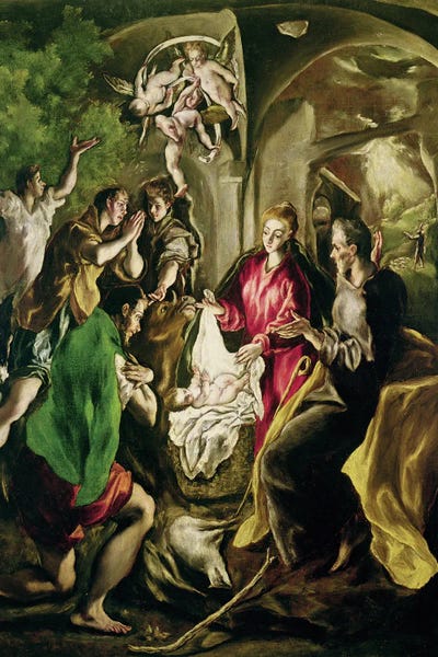 El Greco The Adoration Of The Shepherds