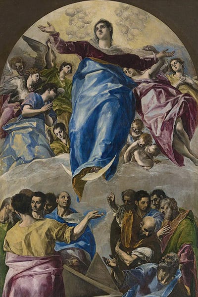El Greco Assumption Of The Virgin