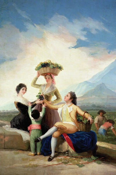 The Snowstorm, 1786-87 Canvas Art by Francisco Goya | iCanvas