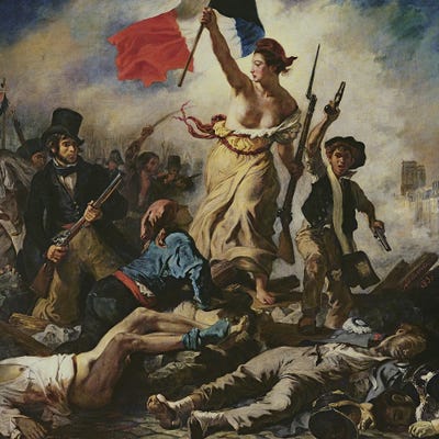 Eugene Delacroix Liberty Leading The People