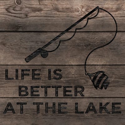 Lake Friends Canvas Artwork by Sally Swatland | iCanvas