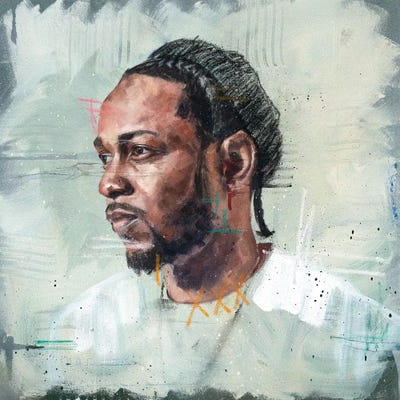 Drawing Of Kendrick Lamar