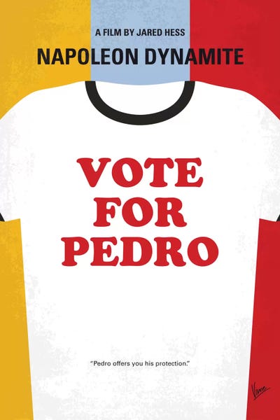 Napoleon Dynamite Drawing Poster