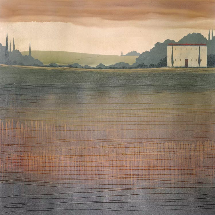 Golden Glow II Canvas Wall Art by Robert Charon | iCanvas