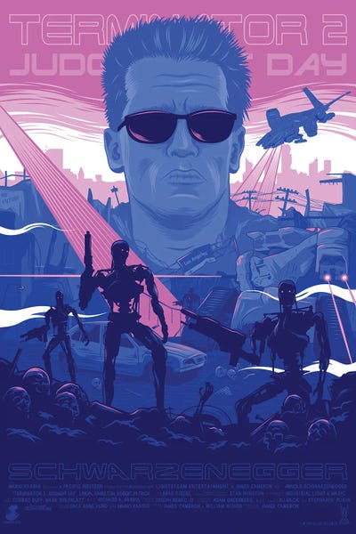Terminator 2 Poster Mondo
