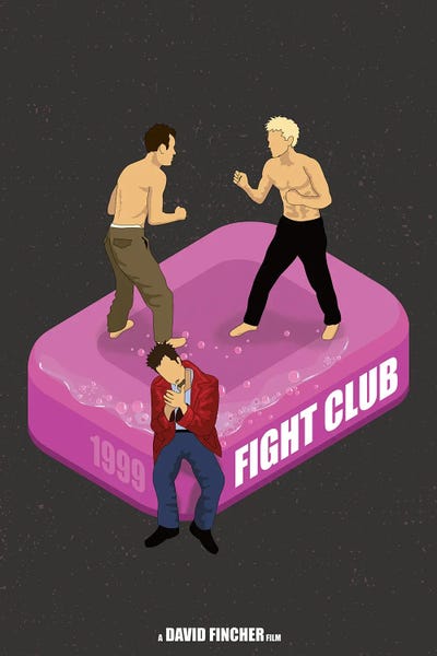 Fight Club Characters Art Prints | iCanvas