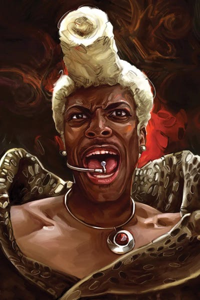 Ruby Rhod Canvas Artwork by Dmitry Belov | iCanvas