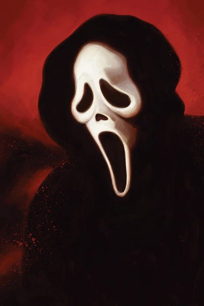 Scream (Film Series) Characters Canvas Artwork | iCanvas