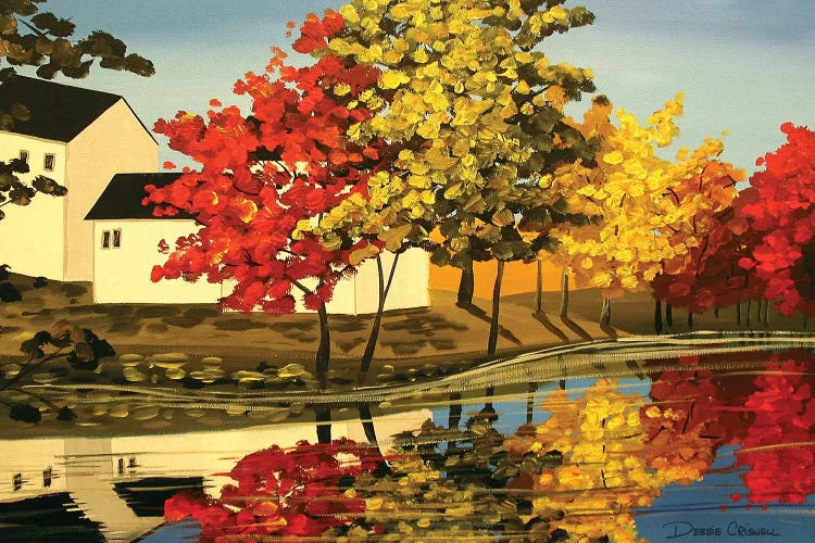 Beauty Of Autumn Canvas Wall Art by Debbie Criswell | iCanvas