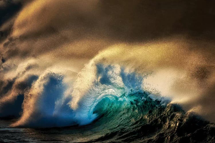 Perfect Wave Canvas Wall Art by Dennis Frates | iCanvas