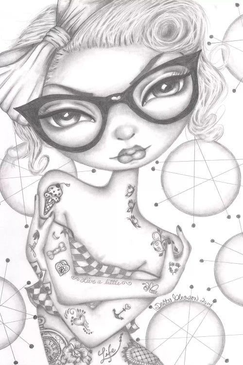 Betty Canvas Wall Art by Dottie Gleason | iCanvas