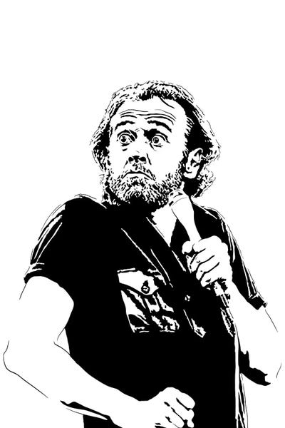 George Carlin Drawing