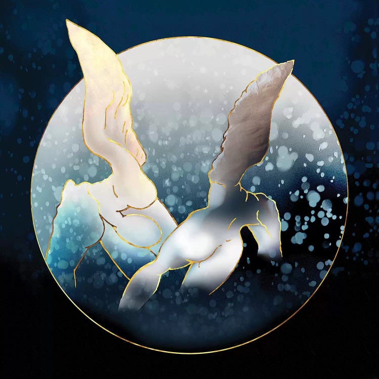 Angels Canvas Wall Art by Gab Fernando | iCanvas