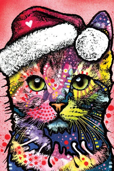 Christmas Cat Drawings