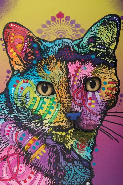 Love Cat Canvas Art Print by Dean Russo | iCanvas