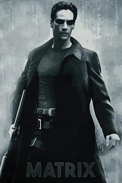 The Matrix (Film Series) Characters Canvas Art | iCanvas