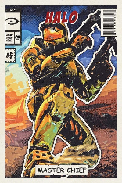 Halo Comic Books