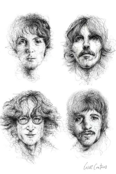Easy Beatles Drawings