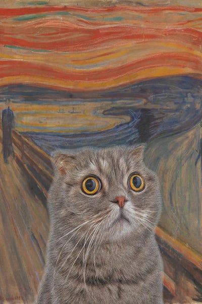 The Scream Art Prints | iCanvas