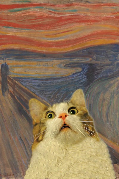 The Scream Art Prints | iCanvas