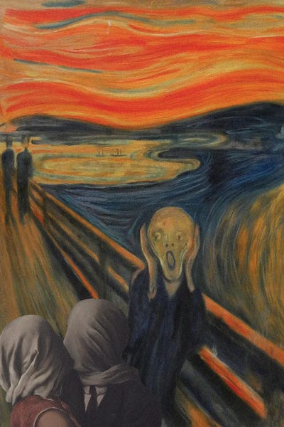 The Scream Art Prints | iCanvas