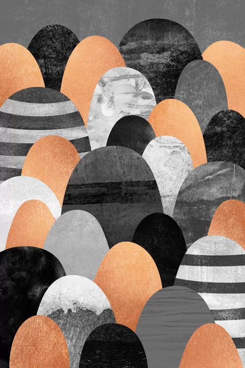 Copper Rocks Canvas Wall Art by Elisabeth Fredriksson | iCanvas