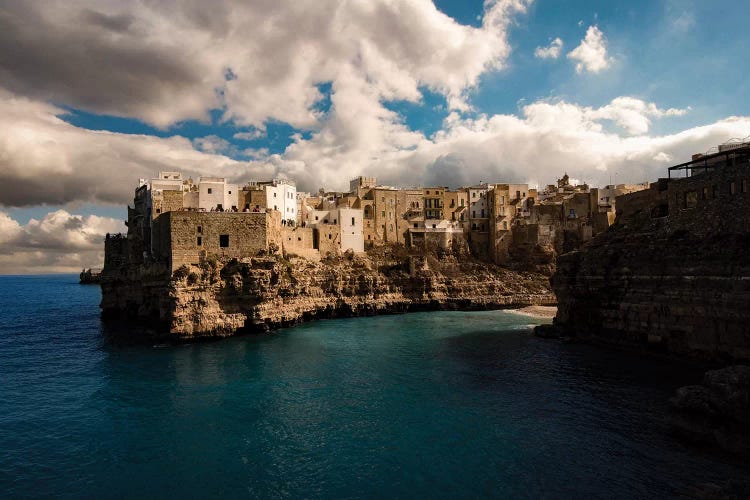 Polignano A Mare Canvas Wall Art by Svetlin Sofroniev | iCanvas